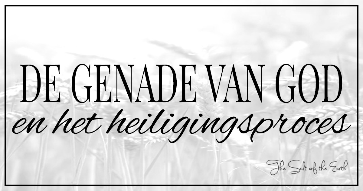 De genade van God en het heiligingsproces
